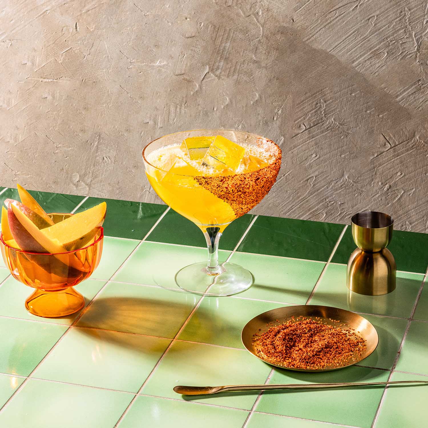 Spirit-Free Spicy Mango Margarita | QMixers